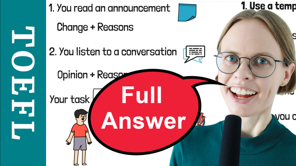 TOEFL Speaking Practice Task 2